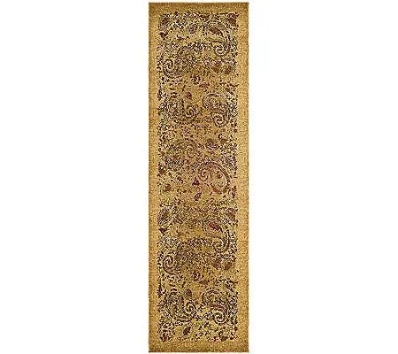 SAFAVIEH Lyndhurst 2'3' X 20' Paisley Life Power Loomedr Unner