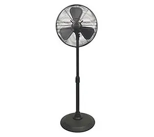Hunter 16" Retro Pedestal Fan In Oil-rubbed Bronze - One-color ...