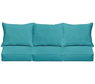 WILLOW SHORE Deep Seating Sofa Pillow & Cushion Set 23x25x5