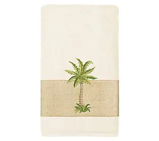 LINUM HOME TEXTILES Colton Embellished Bath Tow El