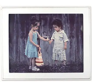 DESIGN IMPORTS Vintage-style Shiplap Picture Fr Ame 8' X 10