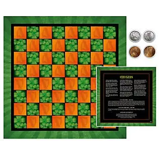 QVC American Coin Treasures Irish Coin Checkers