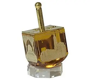 COPA JUDAICA Scenes Of Old Jerusalem Dreidel