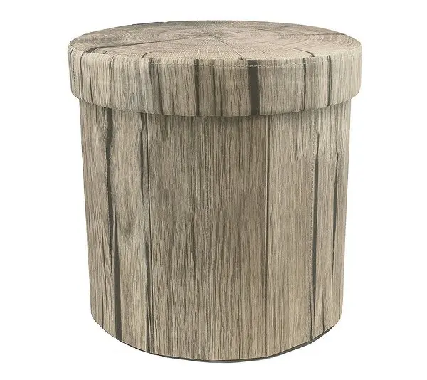 SORBUS Storage Ottoman With Lid Cover