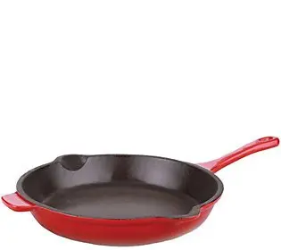 BERGHOFF 10' Neo Cast-iron Fry Pan Red