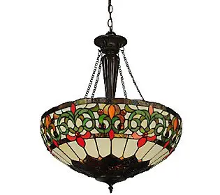 MEYDA Tiffany-style Creole Inverted Pendant