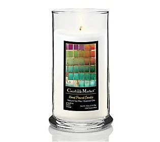 COURTSIDE MARKET Color Chart I Status Candle Gl Ass 18 Oz