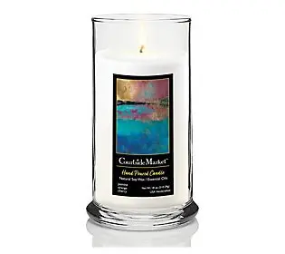 COURTSIDE MARKET Farie Horizon Status Candle Gl Ass 18 Oz