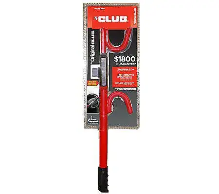 The Club The Original Club Steering Wheel Lock Red - One-color ...