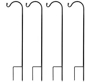 SORBUS Shepherd's Hooks 4-pack