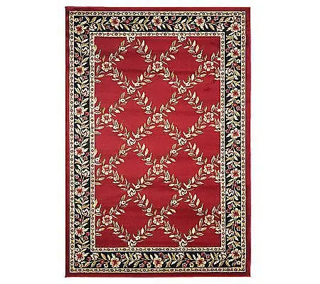 SAFAVIEH Lyndhurst Open Floral Power Loomed 6'7'x9'6' Ru