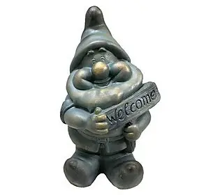 SANTA'S WORKSHOP Swi Garden 15' Gnome Welcome