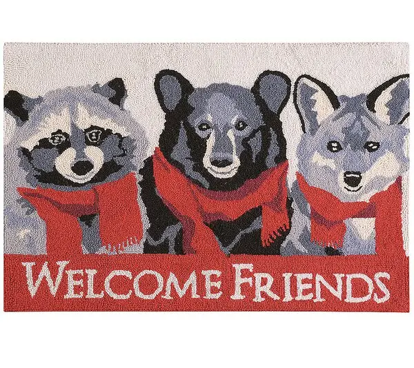 C&F HOME Welcome Friends Rug