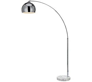 TEAMSON Arquer Arc Floor Lamp With Shade