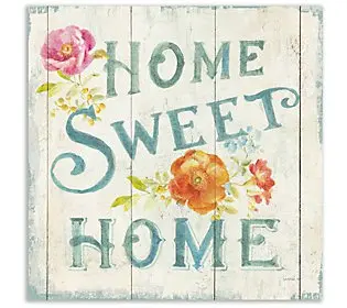 COURTSIDE MARKET Full Bloom Xi Floral 16x16 Can Vas Wall Art