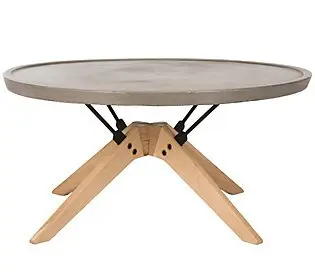 SAFAVIEH Bryson Indoor/outdoor Modern Concrete Coffee Ta Ble By