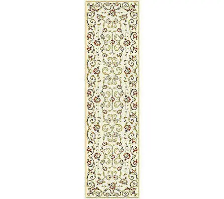 SAFAVIEH Lyndhurst 2'3' X 8' Garden Floral Power Loomedr Unner