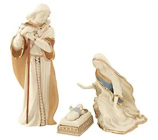 LENOX First Blessing Nativity 3-piece Holy Fami Y Figurine Set