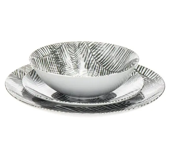 GODINGER Felice 12 Piece Dinnerware Set