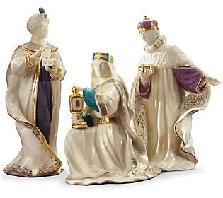 LENOX First Blessing Nativity Three Kings Figurine Set