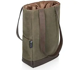 PICNIC TIME 2-bottle Insulated Wine Cooler Bag