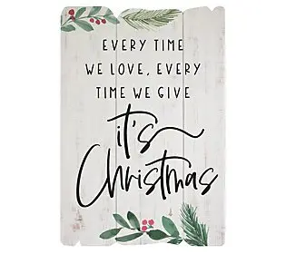 SINCERE SURROUNDINGS It's Christmas Splendid Fence Sincere Surrou Ndings