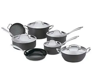 CUISINART Green Gourmet Nonstick 12-piece Cookw Are Set