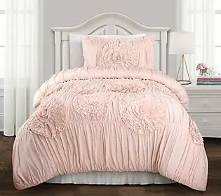 LUSH DECOR Serena 2-piece Twin Xl Comforter Set Lush De Cor