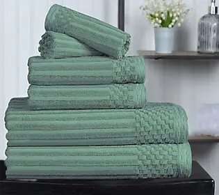 SUPERIOR Ultra Soft Thick Absorbent 6-piece Cot On Towel Set