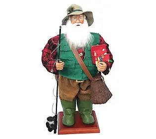 SANTA'S WORKSHOP Sw 24' Grandpa Fishing Claus