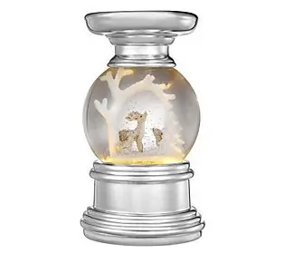 HAUTE DECOR 6.5' Snowburst Snow Globe With Deer