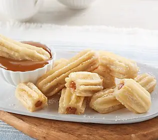 WHITE TOQUE 3-lbs Chocolate Or Caramel Filled Churros