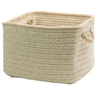 COLONIAL MILLS Natural Style Square Basket 18 X 18' X 12
