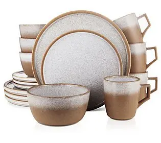 STONE + LAIN Vince 16-piece Stoneware Dinnerwar E Set - One-color