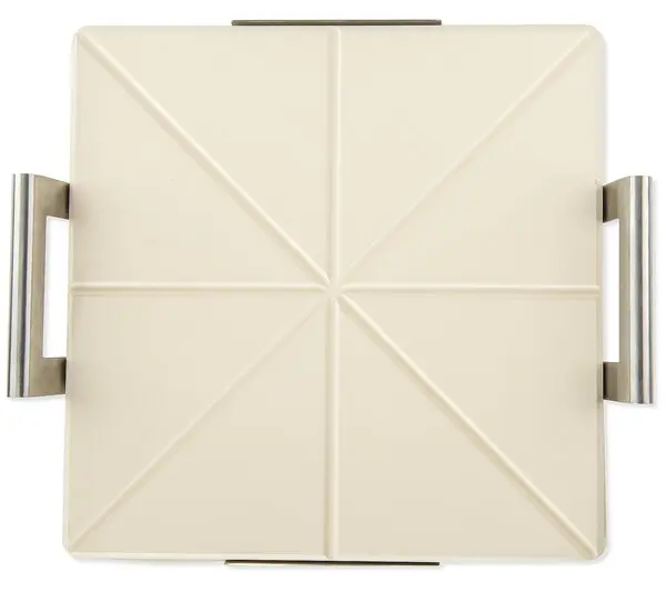 NORDICWARE Square Pizza Stone With Rack