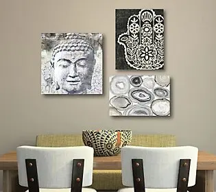 COURTSIDE MARKET Zen 3-piece Canvas Set