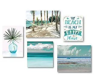 COURTSIDE MARKET Tropical Tranquility 5-piece C Anvas Set