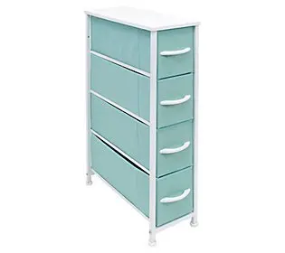 SORBUS Narrow 4 Drawer Dresser