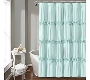 LUSH DECOR Darla 72' X 72' Shower Curtain By