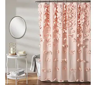 LUSH DECOR Riley 72' X 72' Shower Curtain By