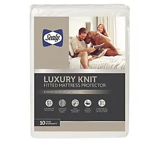 SEALY Luxury Knit Mattress Protector-twin