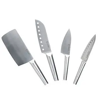 BERGHOFF Straight 4-piece Santoku Knife Set
