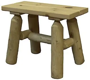LAKELAND MILLS Lakeland Mill Cedar And Pine Bench Pair
