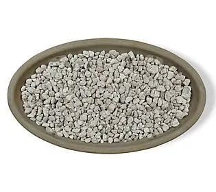 REAL FLAME Riverside Oval Propane Fire Bowl