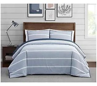 BROOKLYN LOOM Niari Yarn Dye Stripe King Comfor Ter Set