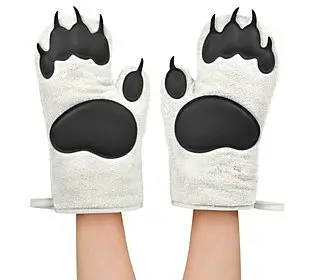 FRED Polar Bear Hands Oven Mittens