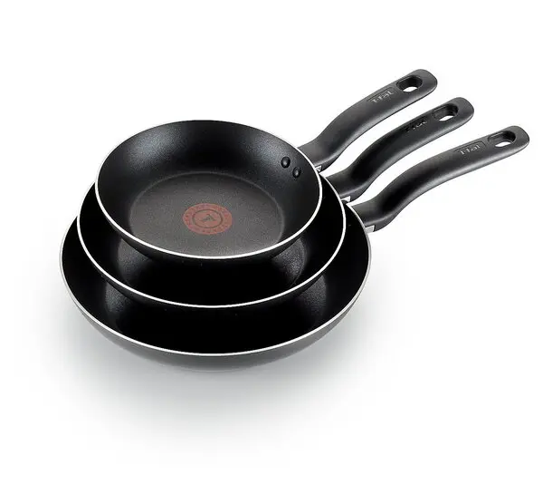 T-FAL 3-piece Specialty Nonstick Fry Pan Set