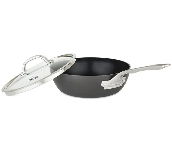 VIKING Hard Anodized Nonstick 3-qt Saucier Pan