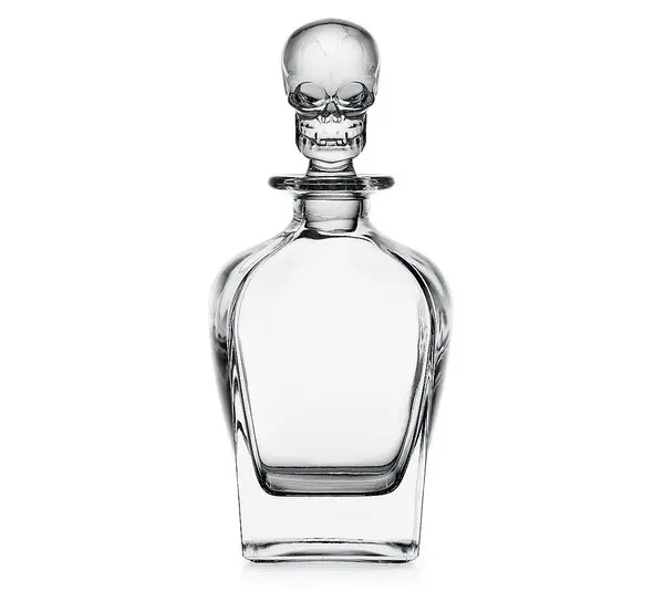 GODINGER Skull Whiskey Decanter