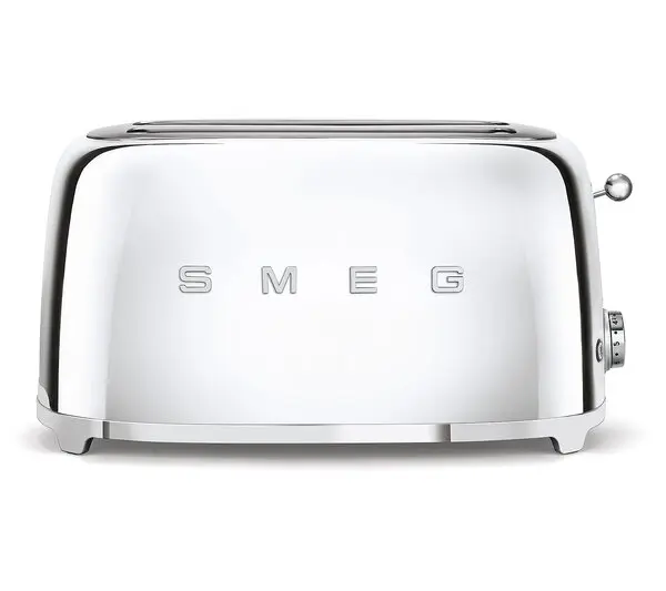 SMEG Retro Style 4-slice Stainless Steel Toaste - Silver